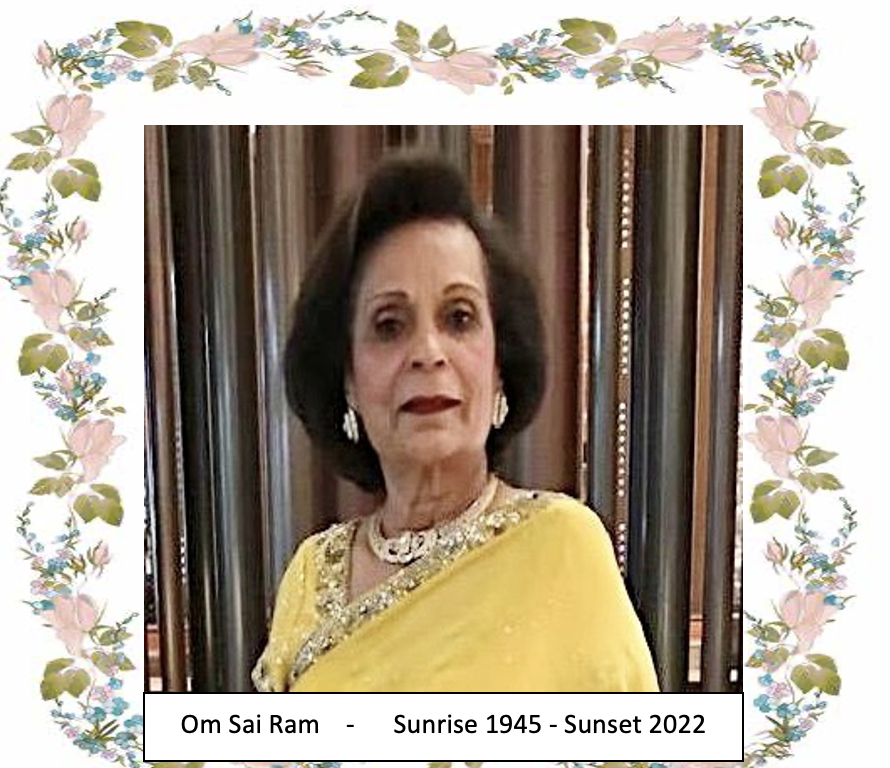 Mrs. Bimla Prakash Mohanani – India Association of the Virgin Islands